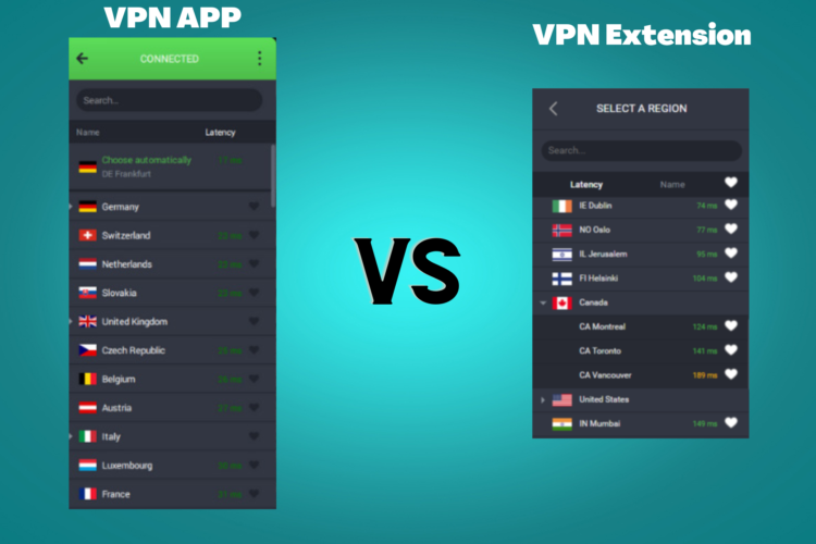 VPN App vs VPN Browser Extension: Full Comparison
