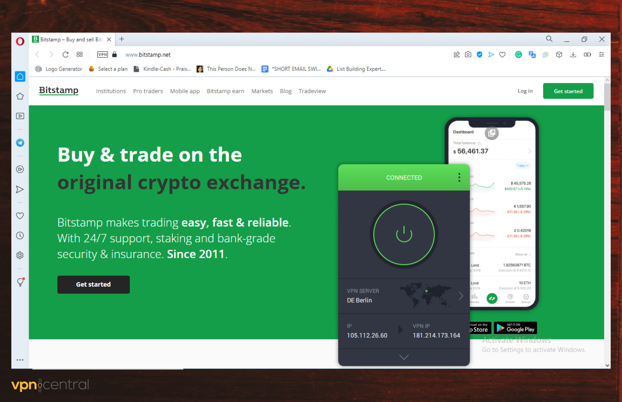 7 Best VPNs for Bitstamp to Safely Trade Crypto