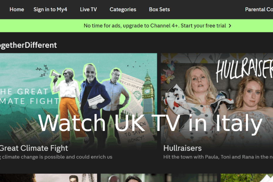 How to Watch UK TV in Italy [Quick and Easy]