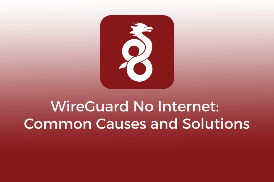 WireGuard Connected but No Internet: Causes and Fixes