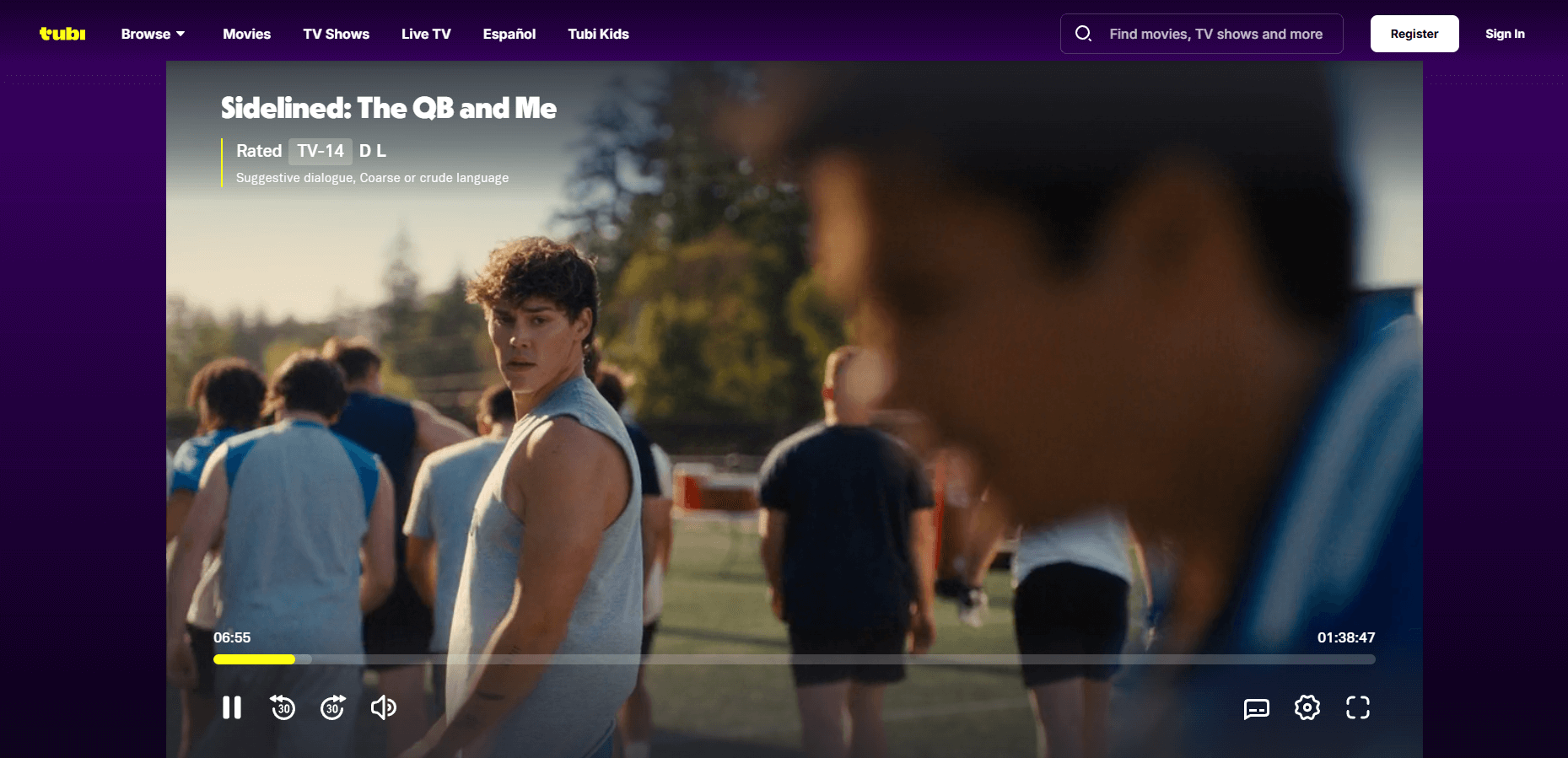 How to Watch 'Sidelined: The QB and Me' in the UK