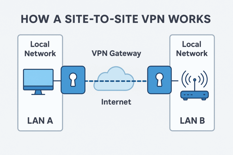How a VPN Works Diagram (Beginner-Friendly)