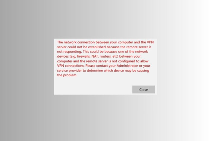 VPN Error Code 809: What It Means & How to Fix It (Windows Edition)