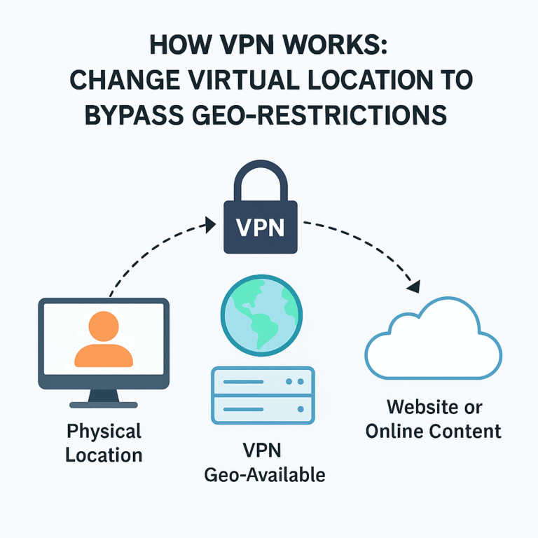 How a VPN Works Diagram (Beginner-Friendly)