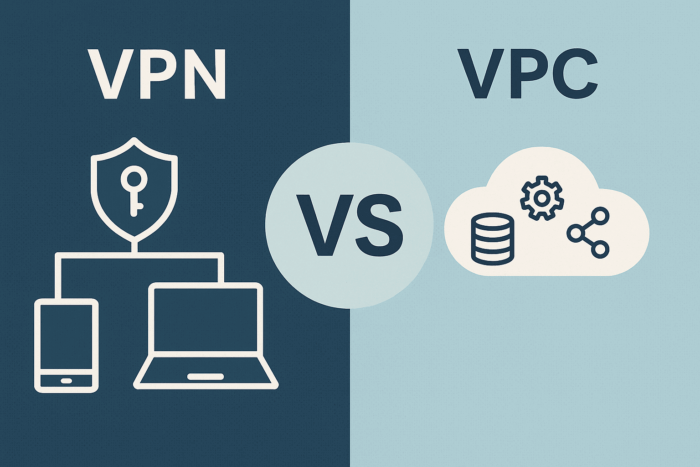 VPN vs VPC: What They Are, Key Differences, and When to Use Each