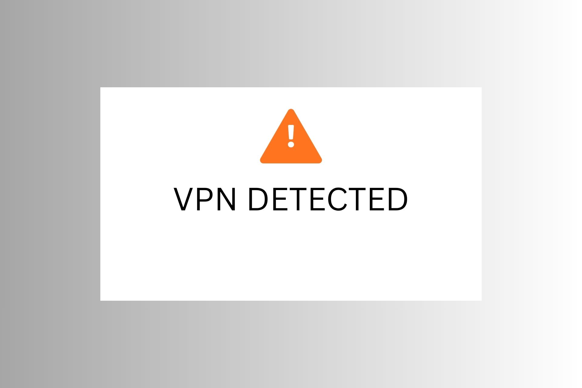 Fix: Please Disconnect from VPNs or Proxies and Try Again Error